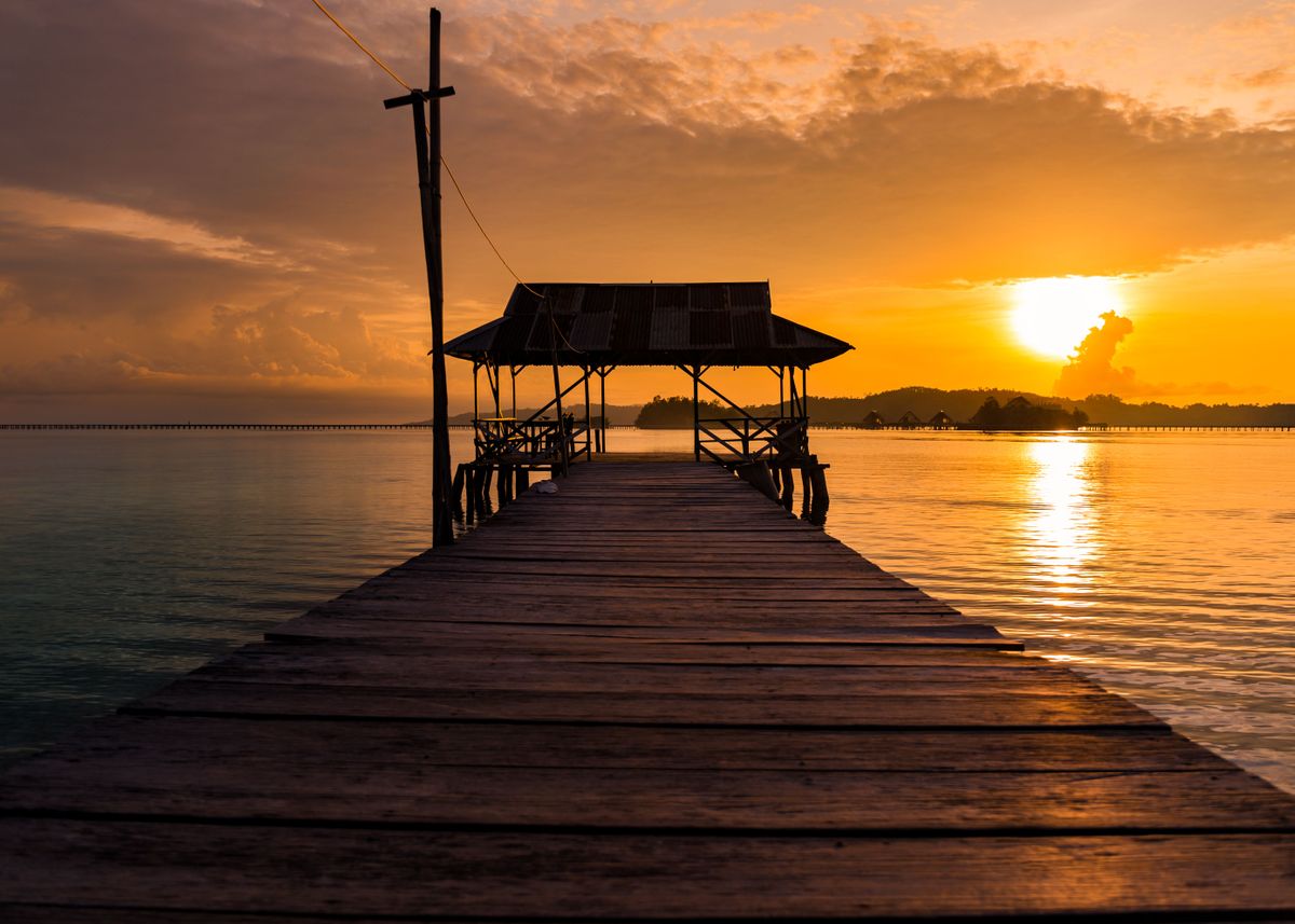 'Lestari' Poster, picture, metal print, paint by Yann Droy | Displate