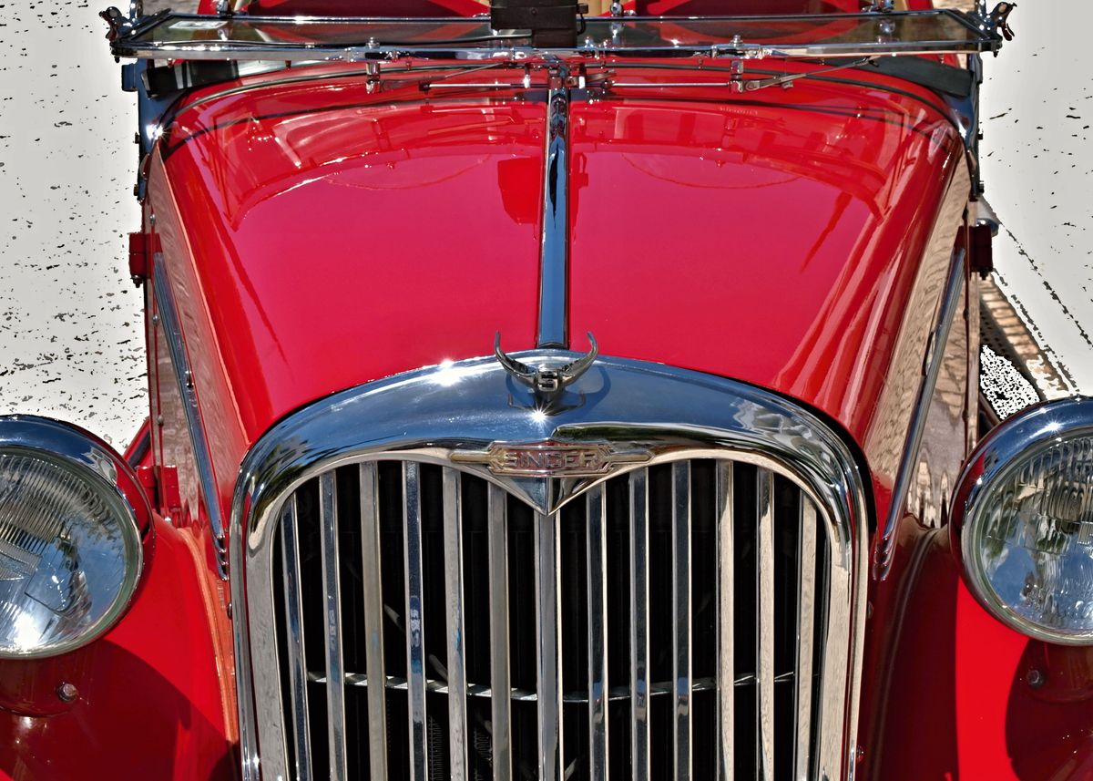 'Singer Oldtimer' Poster by insideportugal | Displate