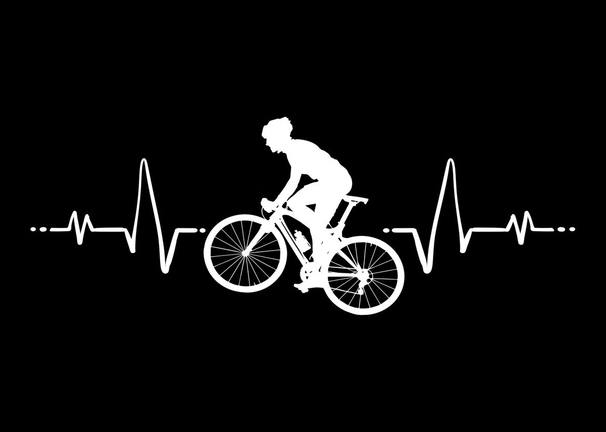 'Mountain Bike MTB' Poster by CrazySquirrel | Displate