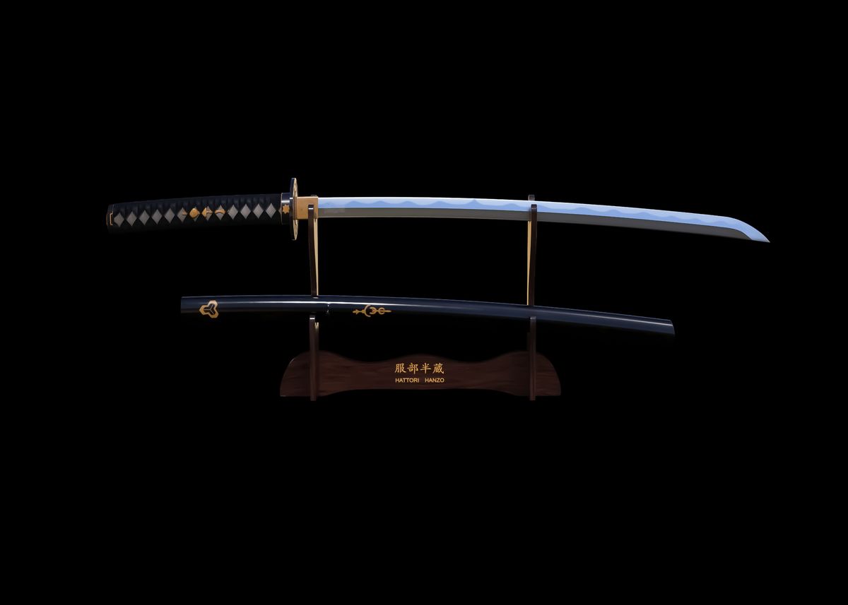 'Katana' Poster by loung D | Displate