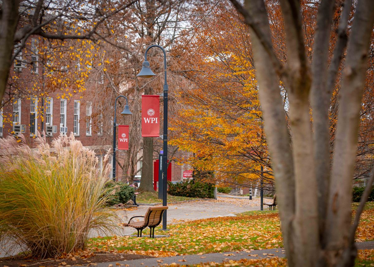 'My campus at wpi' Poster, picture, metal print, paint by Anirudh ...