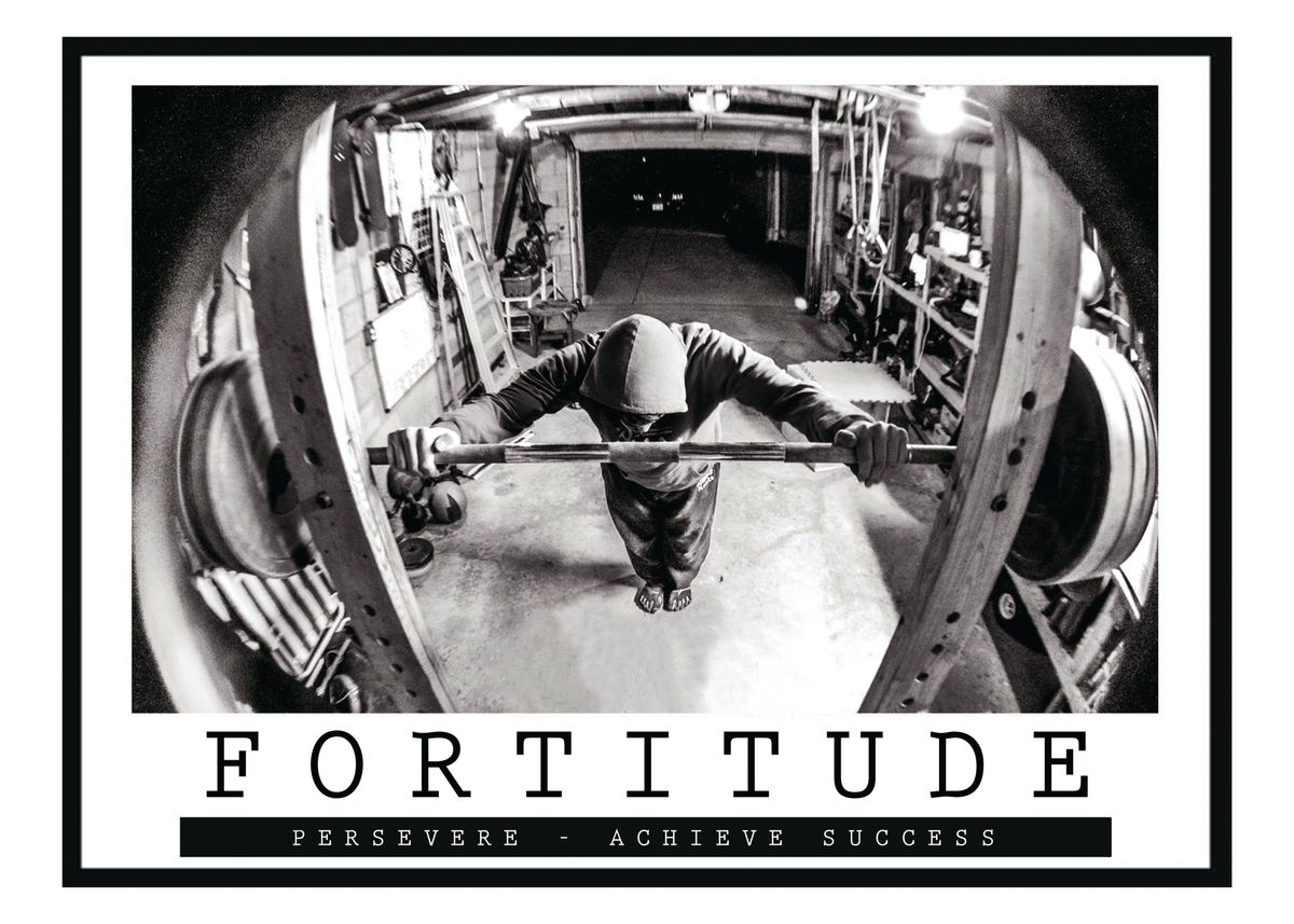 'Fortitude' Poster, picture, metal print, paint by CHAN | Displate