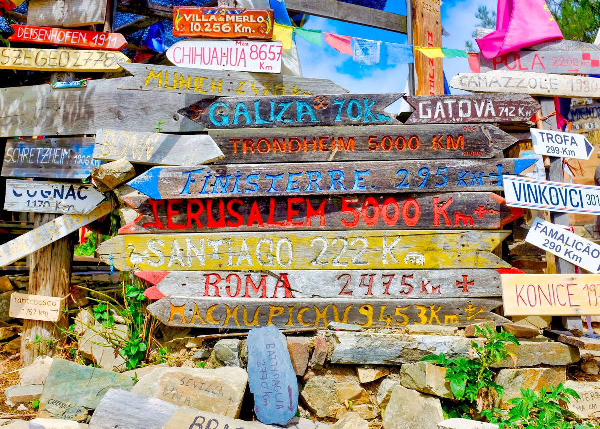 'Distance sign' Poster, picture, metal print, paint by Fabrizio Troiani ...