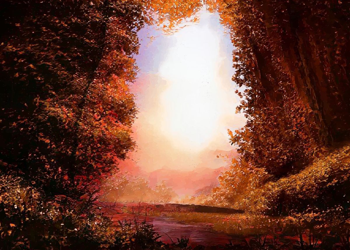 'The Arbor Maze' Poster, picture, metal print, paint by matthew cintron ...