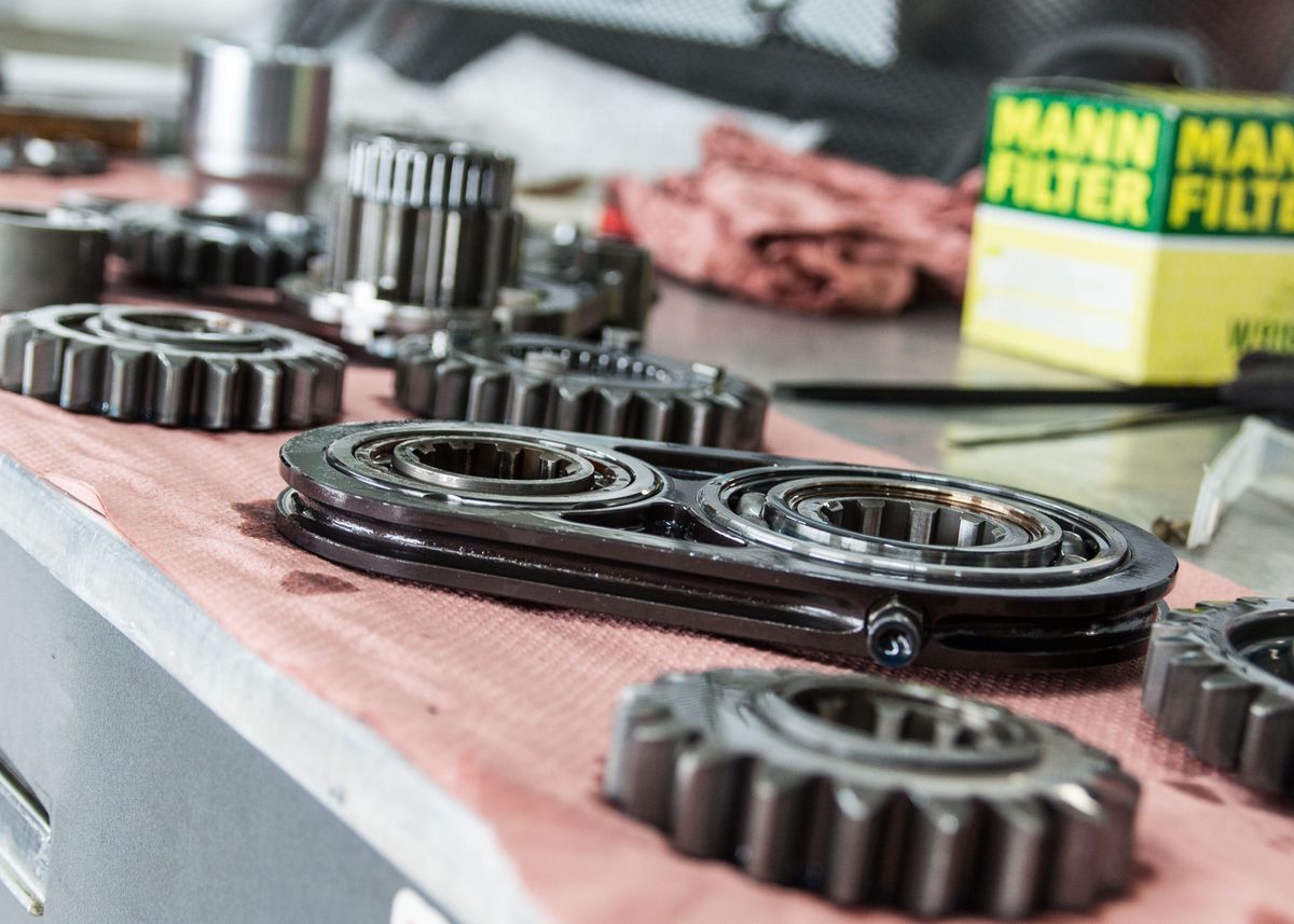 'GEAR BOX' Poster, picture, metal print, paint by Kévin Garcia | Displate