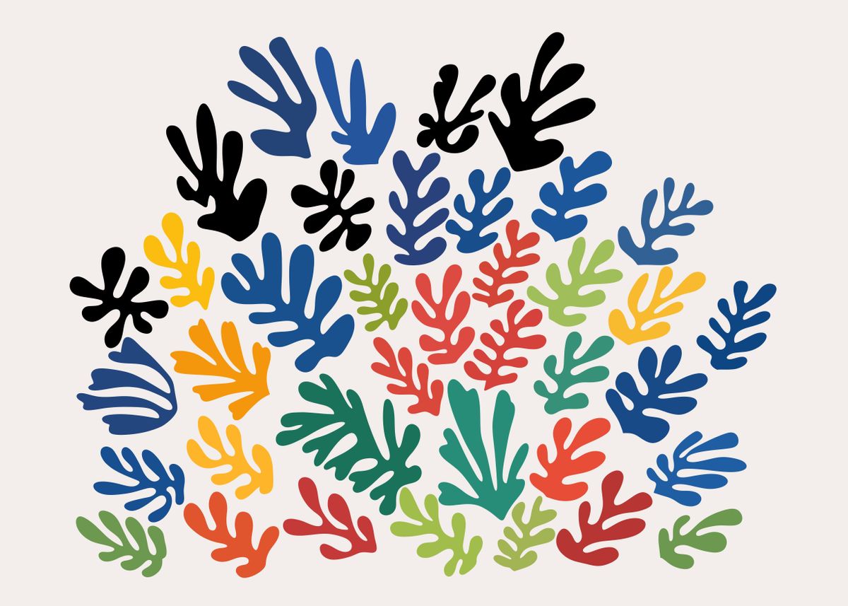 'La Gerbe Matisse' Poster, picture, metal print, paint by Nathascha ...