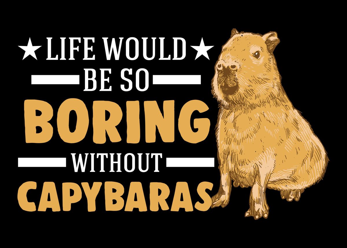 'Life Would Be So Boring Wi' Poster, picture, metal print, paint by ...