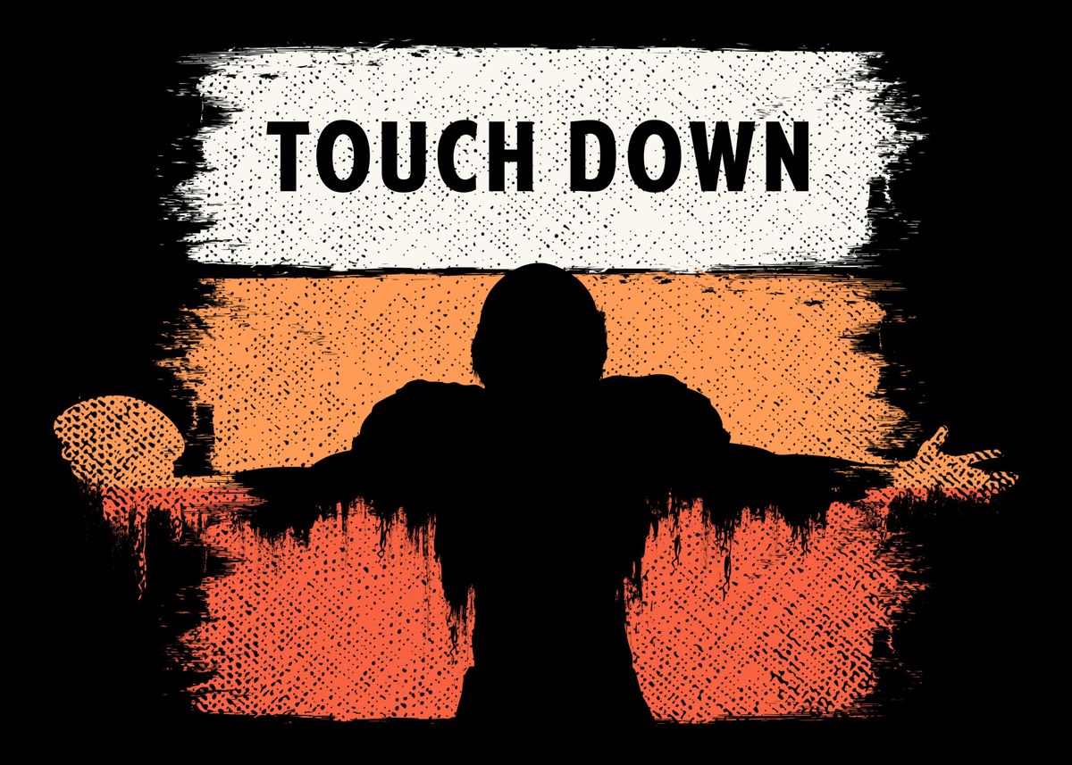 'American Football Winner' Poster, picture, metal print, paint by ...