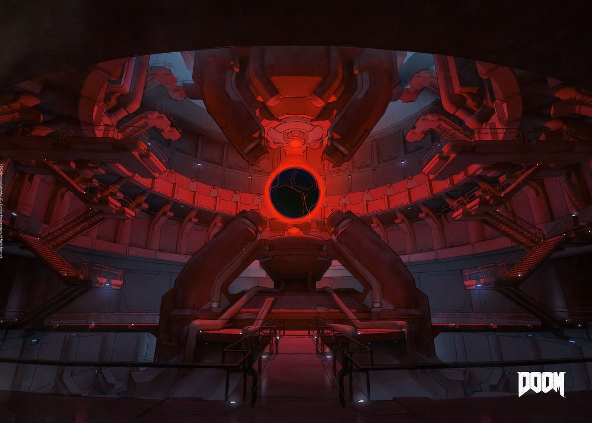 'The Core' Poster, picture, metal print, paint by DOOM | Displate