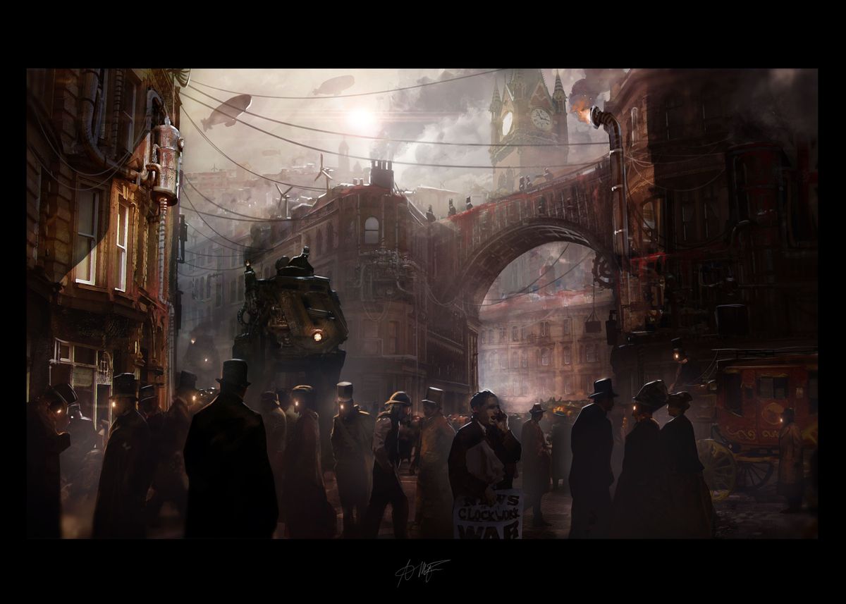 'Call to arms' Poster, picture, metal print, paint by Nicholas Maxson ...