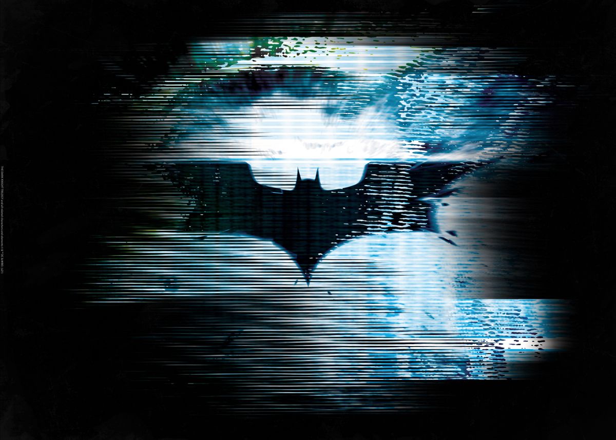 'Batman Logo' Poster, picture, metal print, paint by DC Comics | Displate