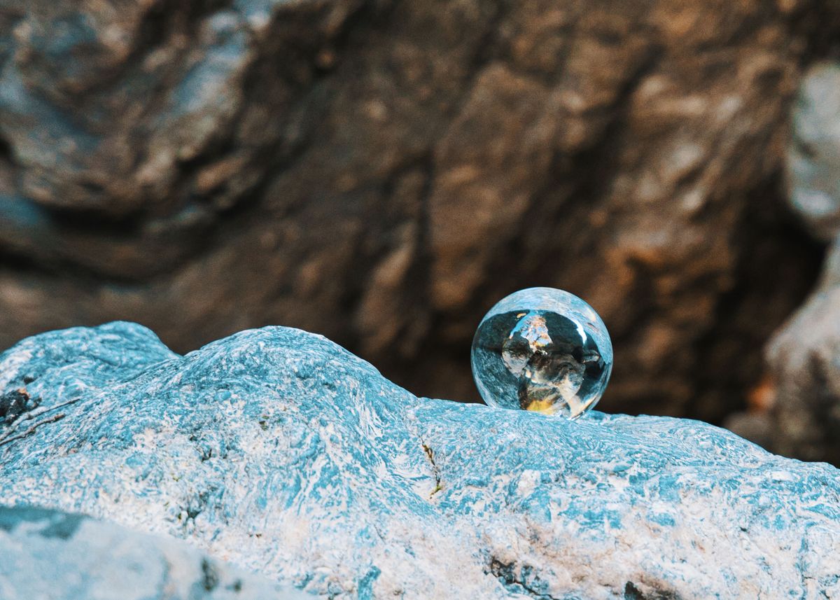 'Crystal Ball' Poster, picture, metal print, paint by Edwin Kim | Displate