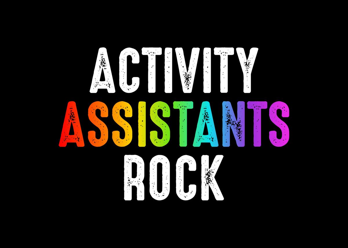 'Activity Assistants Rock ' Poster by funk punk | Displate