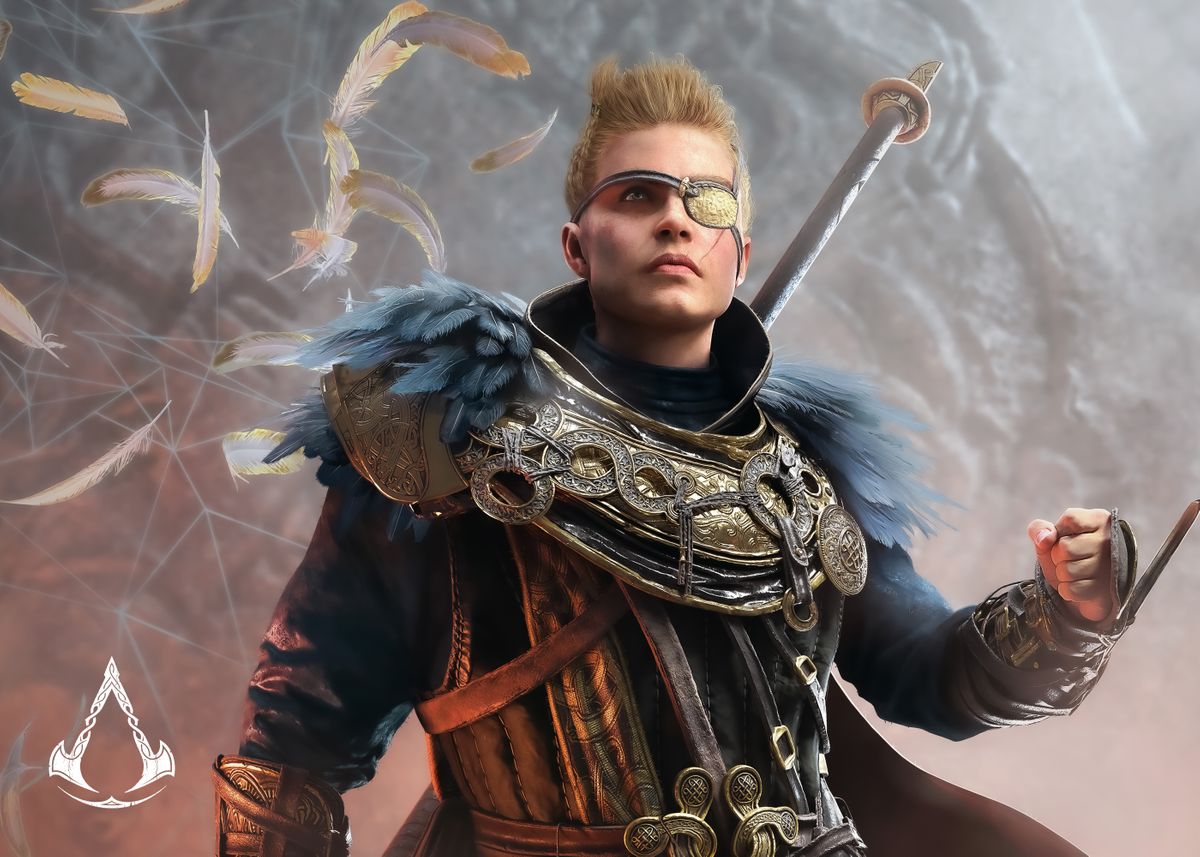 'Odin Female' Poster, picture, metal print, paint by Assassin's Creed ...