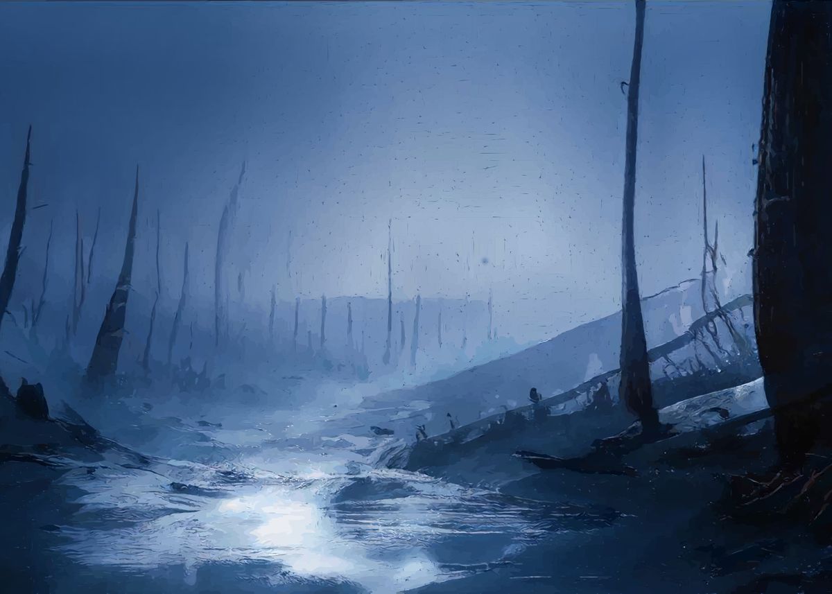 ' The Elder Wood' Poster by matthew cintron | Displate