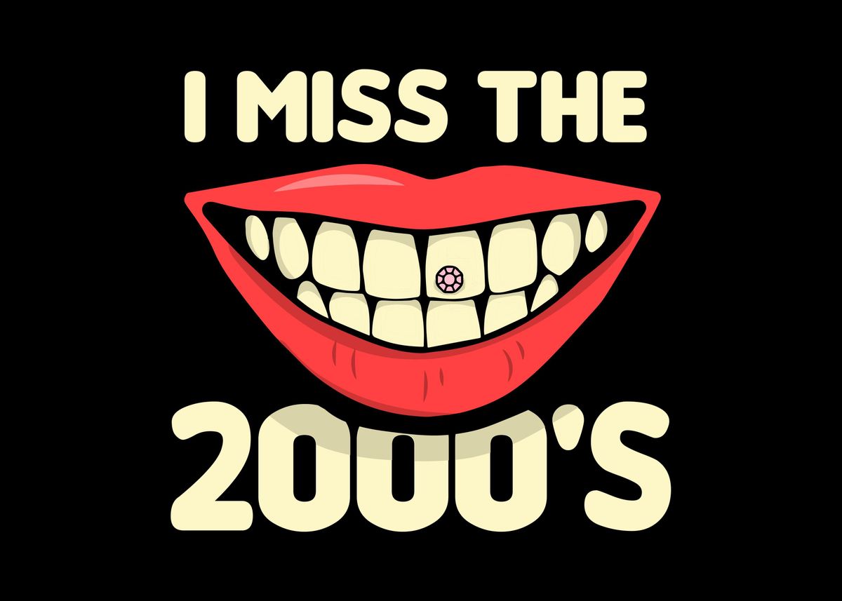 '2000s Retro' Poster, picture, metal print, paint by Sebastian Wünsche ...