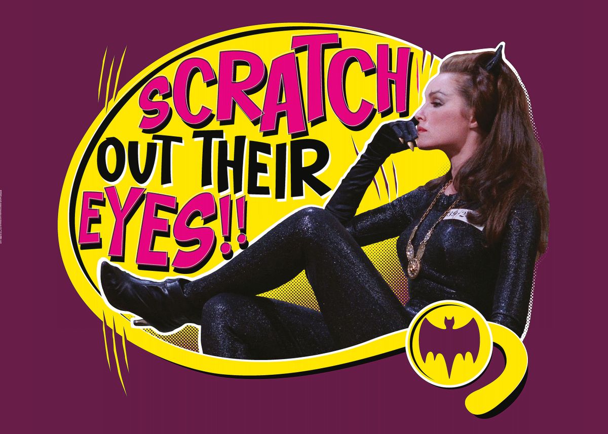 'Scratch out their eyes' Poster, picture, metal print, paint by DC ...