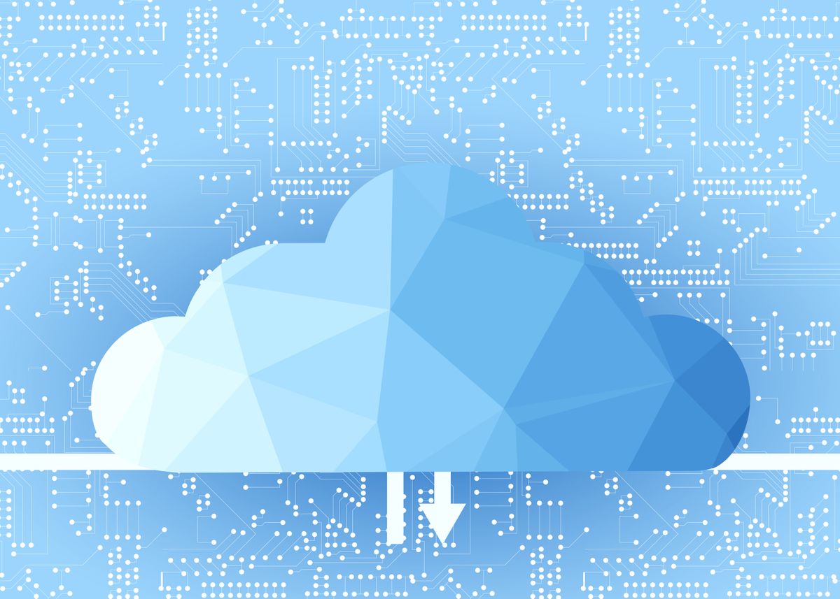 'cloud technology' Poster by Vs 1489 | Displate