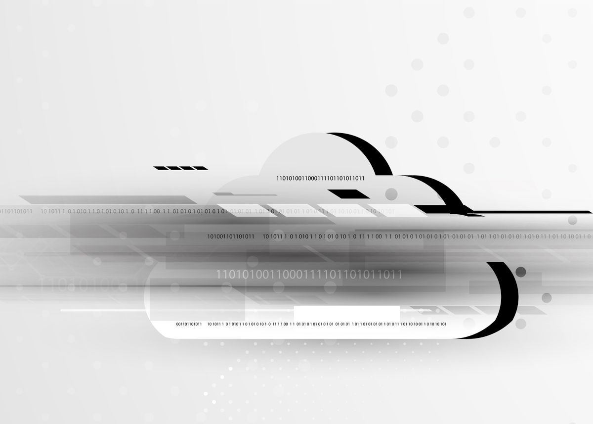 'cloud technology' Poster by Vs 1489 | Displate