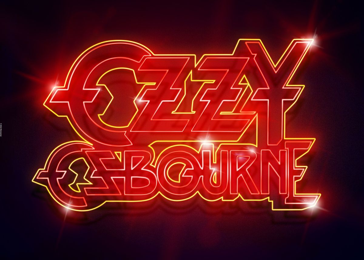 'Ozzy Osbourne neon' Poster, picture, metal print, paint by Ozzy ...
