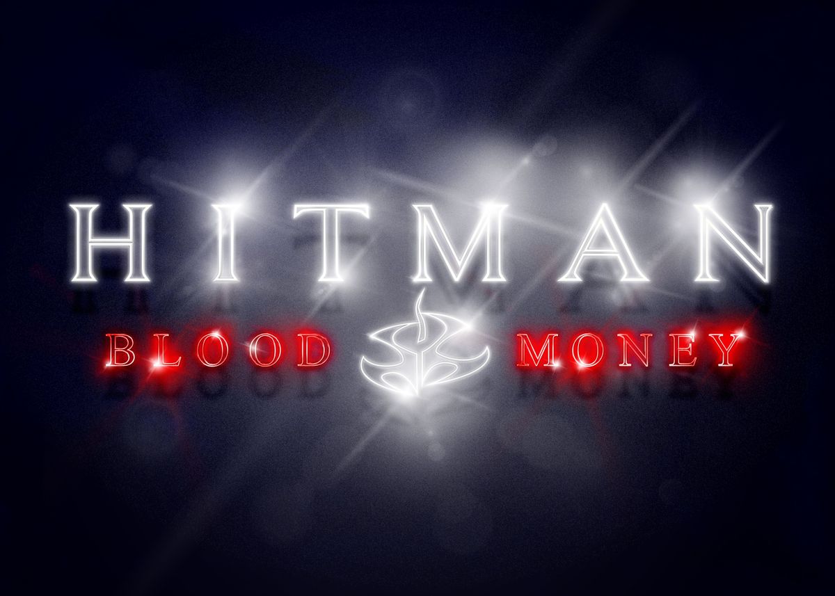 'Hitman White Neon' Poster by Hitman | Displate