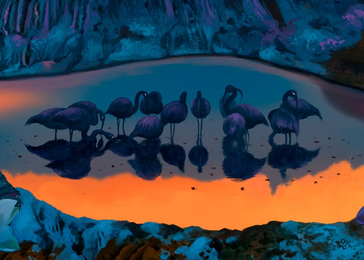 'Planet Kreon 2' Poster by Anna Butova | Displate