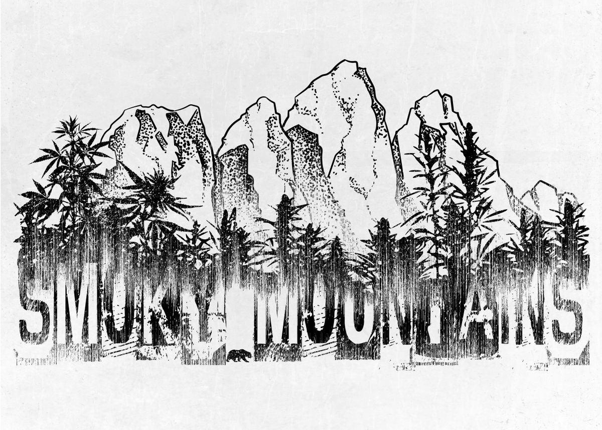 'Smoky Mountains' Poster by Ilya Danilov | Displate