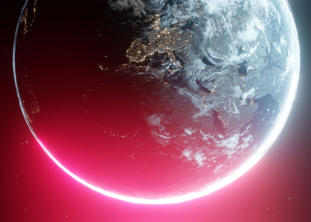 'Our planet 15' Poster by Banana Images | Displate