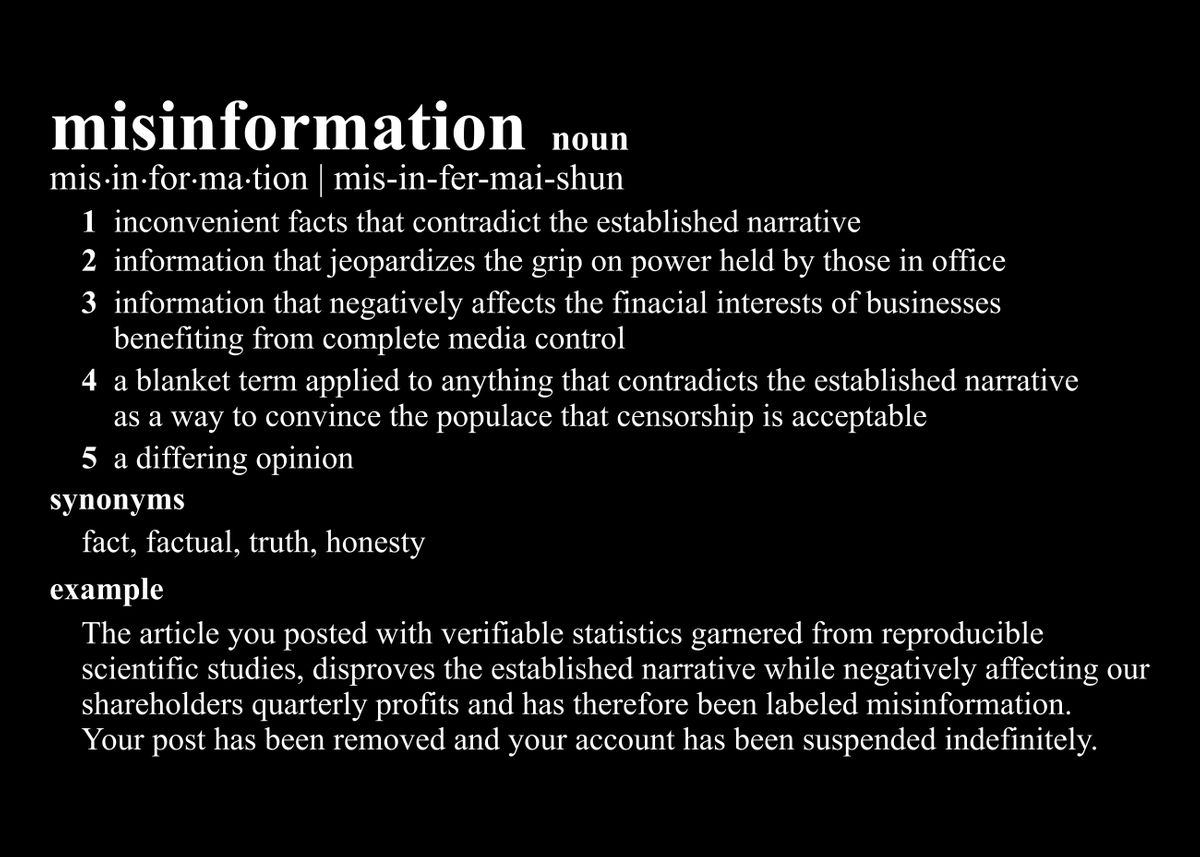 'Misinformation' Poster, picture, metal print, paint by Josh B | Displate