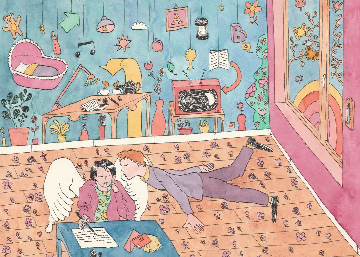 'Cosy' Poster, picture, metal print, paint by Sandro Cocco | Displate