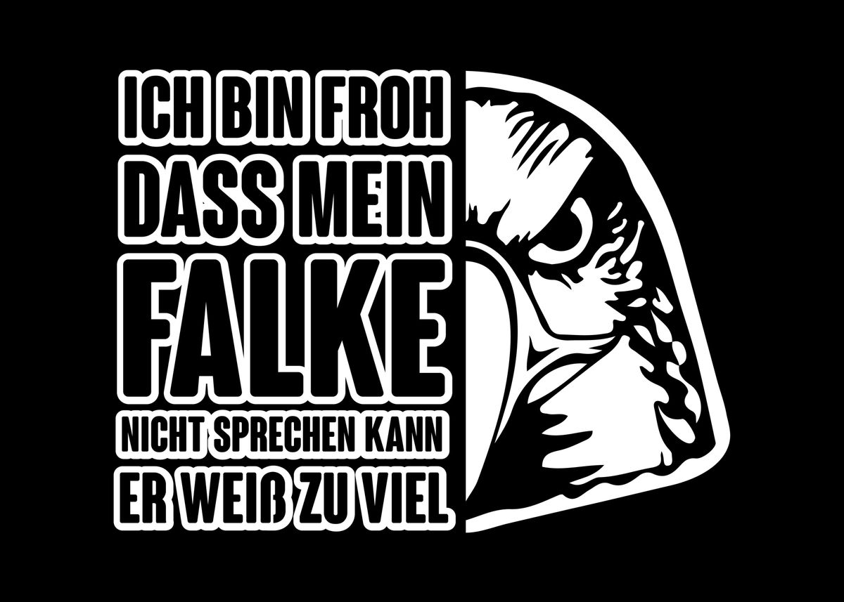 'German Falconer' Poster, picture, metal print, paint by Sebastian ...