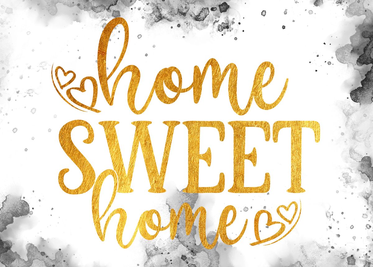 'Home Sweet Home' Poster by Farwell Florentino | Displate