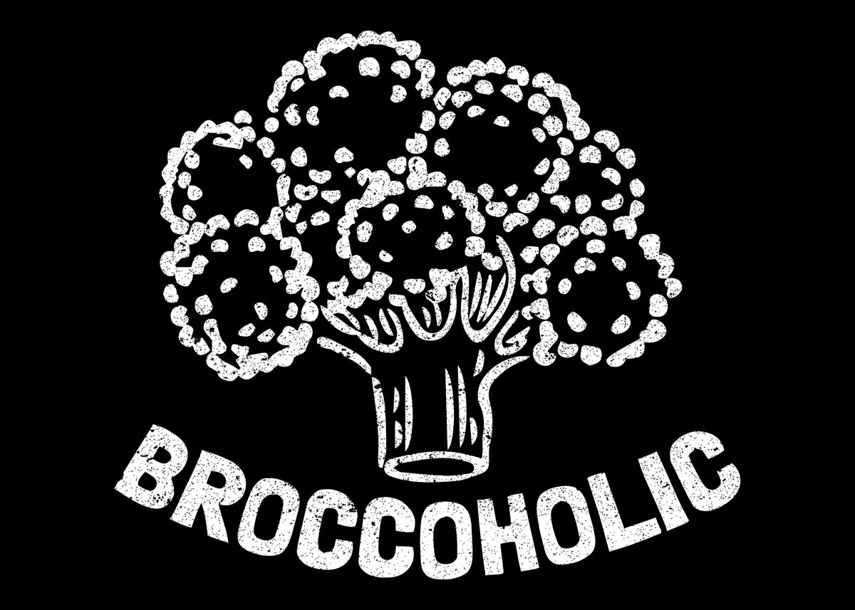 'Broccoli' Poster by CrazySquirrel | Displate