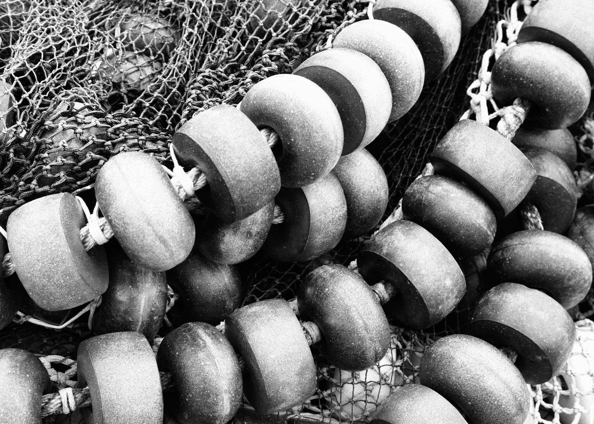 'Fishing buoys' Poster by Gaspar Avila | Displate