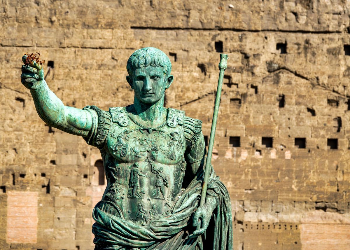 'Emperor Caesar Augustus' Poster, picture, metal print, paint by ...