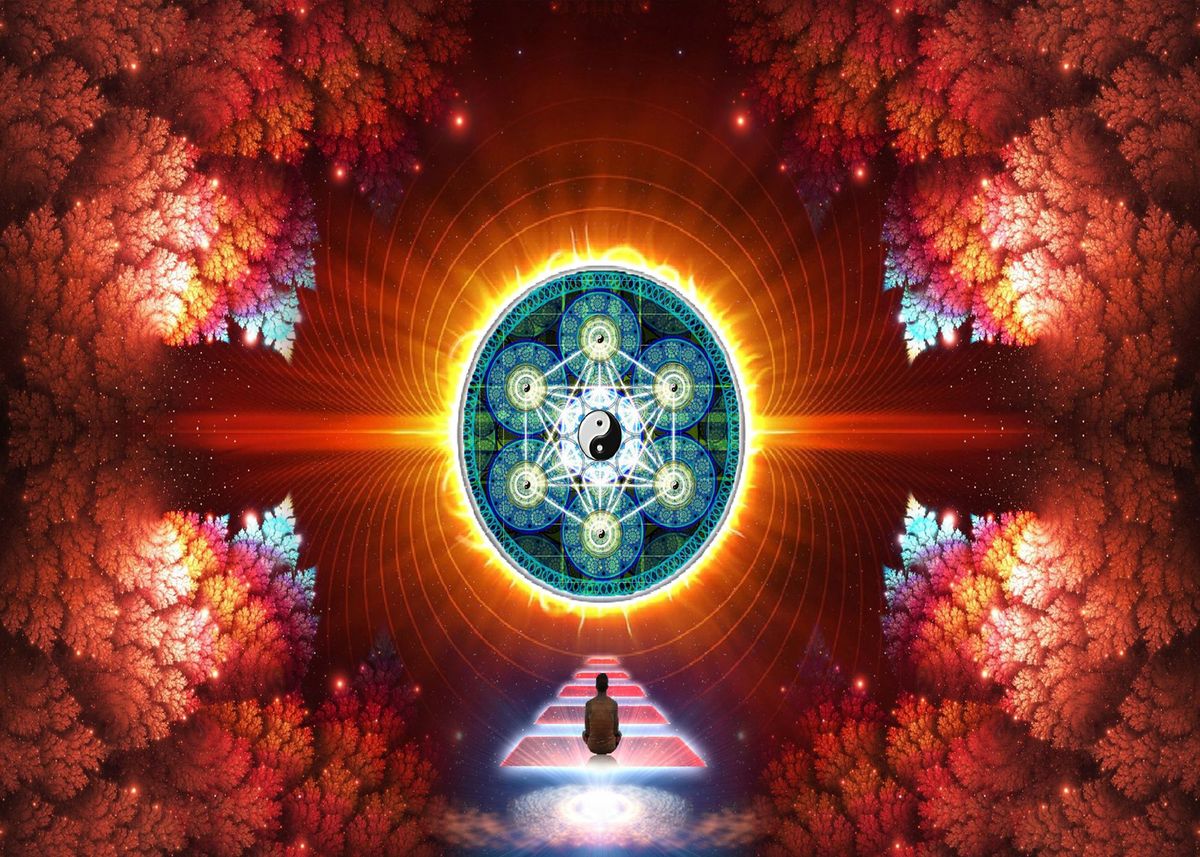 'Path Of Enlightenment' Poster by Milos Maric | Displate