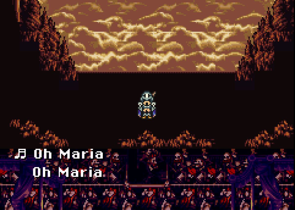 'Final Fantasy VI Oh Maria' Poster, picture, metal print, paint by Ze ...