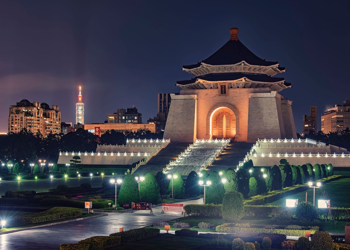 'LIberty Square' Poster by Mango Art | Displate