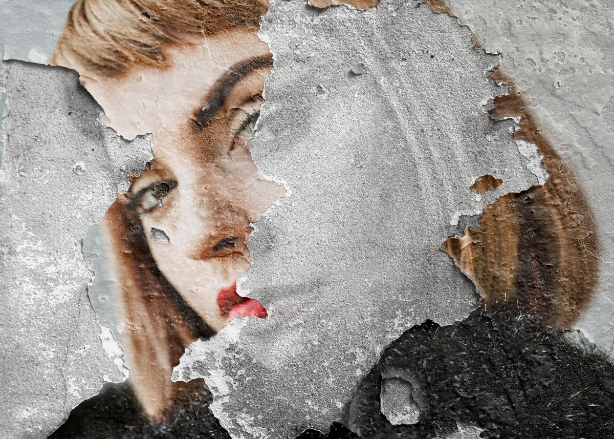 'Fading from reality ' Poster, picture, metal print, paint by Stephen ...