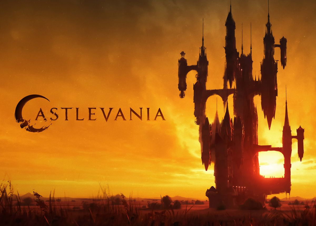 'Sunrise Castlevania' Poster, picture, metal print, paint by ...