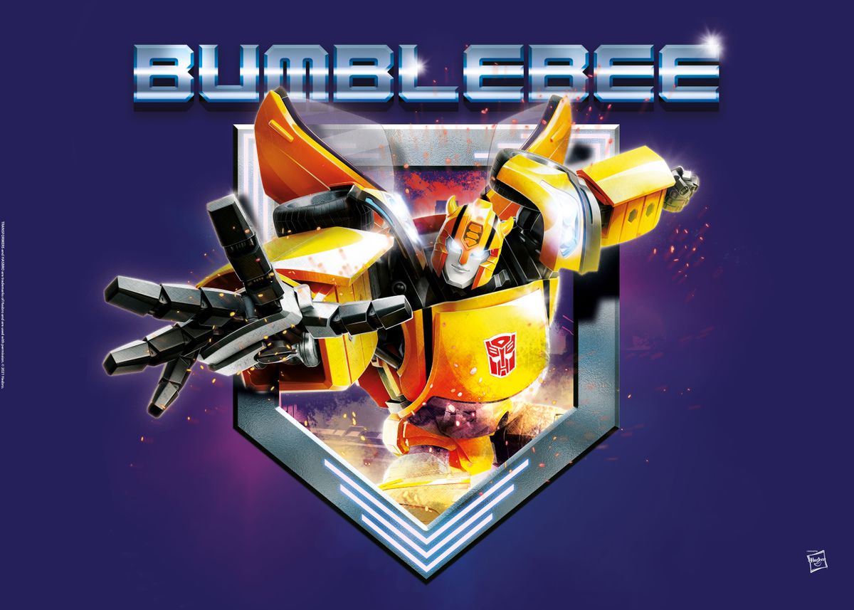 'Bumblebee' Poster, picture, metal print, paint by Transformers | Displate