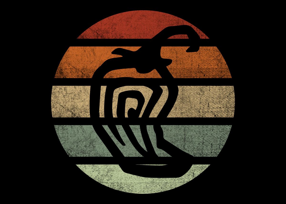 'Retro Chipotle Vintage' Poster, picture, metal print, paint by ...