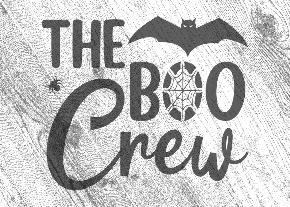 'The boo crew' Poster, picture, metal print, paint by Farwell ...