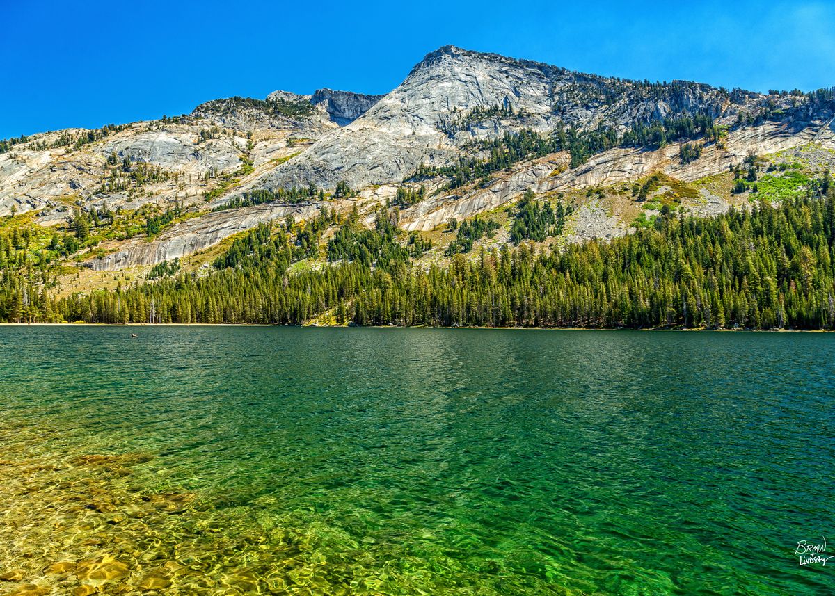 'Tenaya Lake Yosemite' Poster, picture, metal print, paint by Gestalt ...
