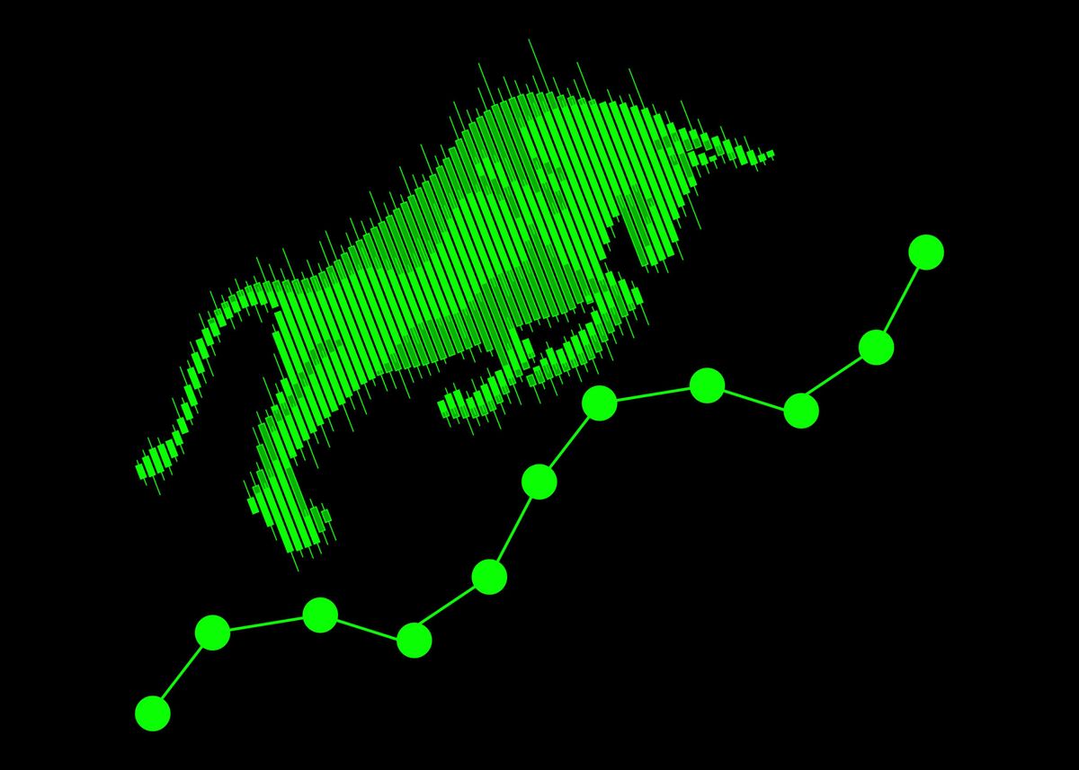 'Investor Stock Market' Poster, picture, metal print, paint by ...