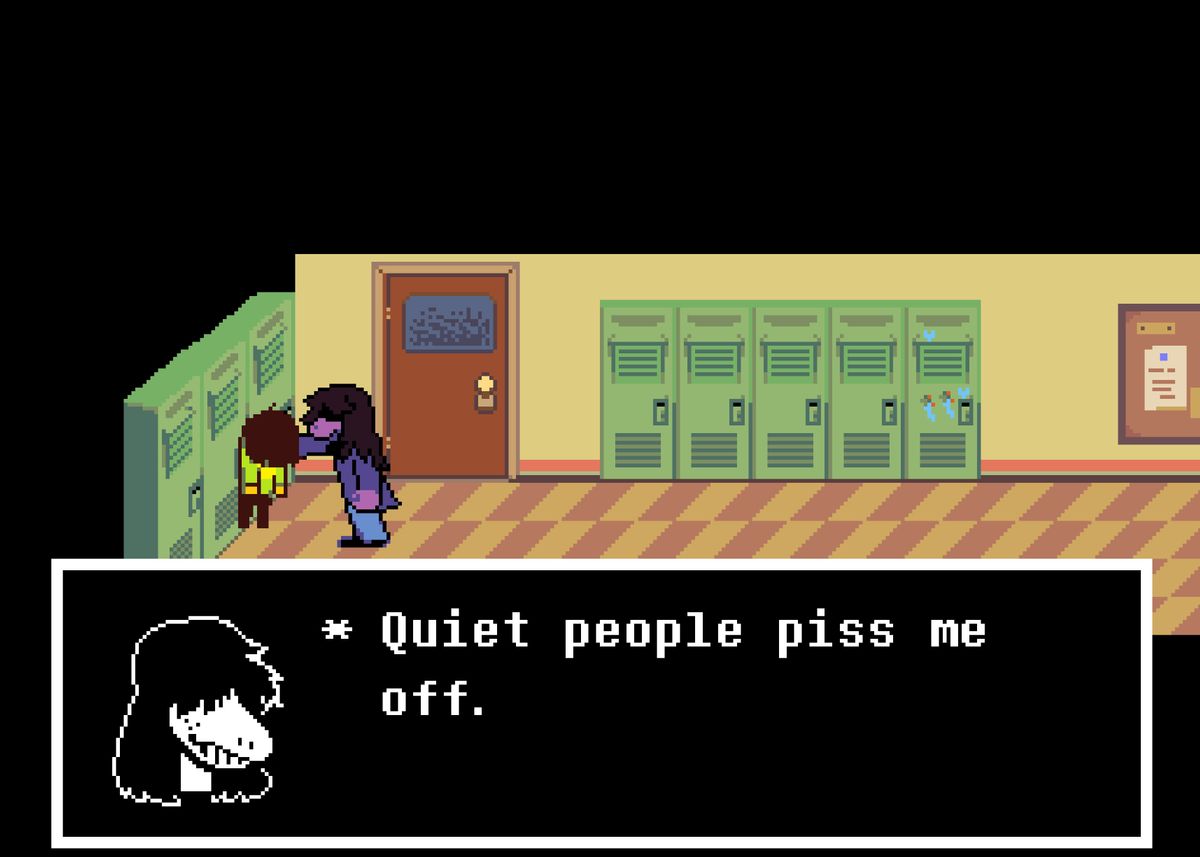 'Deltarune Susie And Kris' Poster, picture, metal print, paint by Ze ...