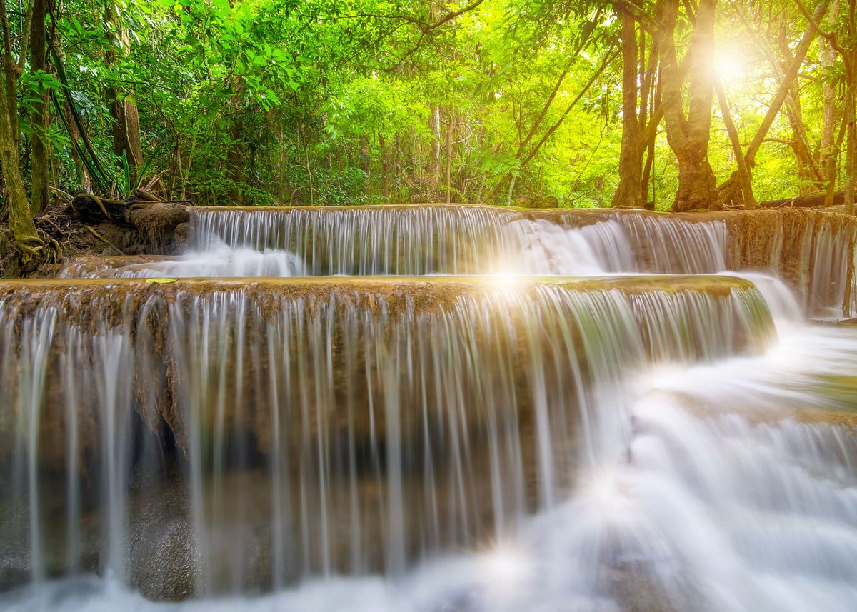 'Waterfall tears' Poster, picture, metal print, paint by ACR ACR | Displate