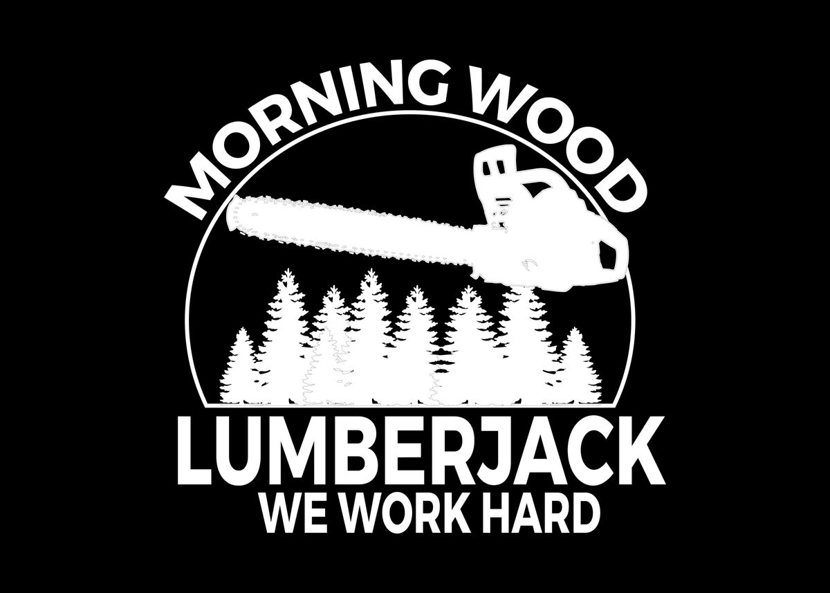 'Lumberjack' Poster, picture, metal print, paint by DanielSaverio De ...