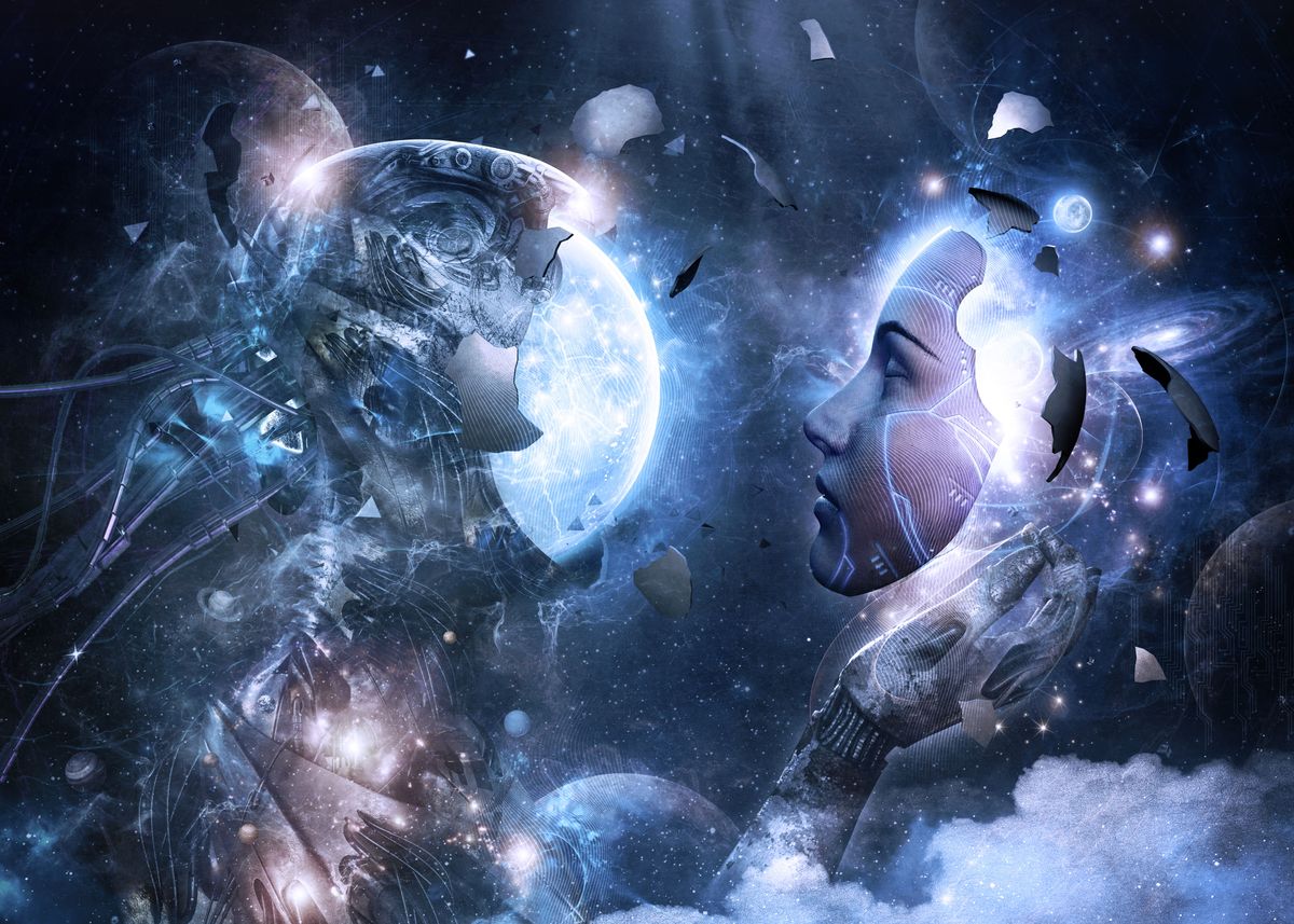 'Introspection' Poster, picture, metal print, paint by Cameron Gray ...