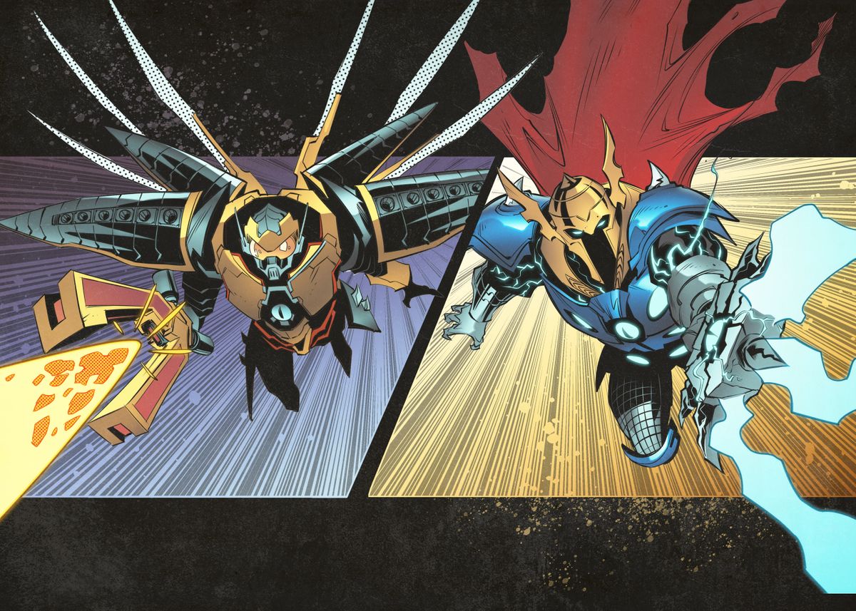 'Mech flight' Poster by Marvel | Displate